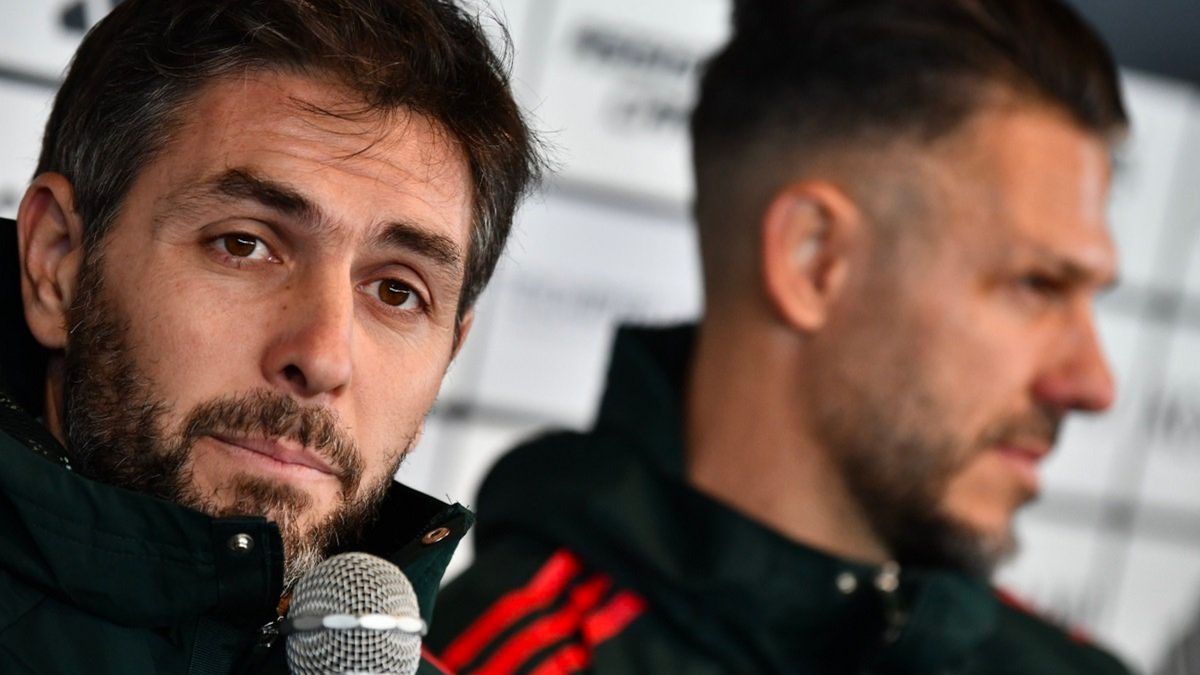 La reacción de Martín Demichelis cuando le preguntaron por la continuidad de Germán Lux