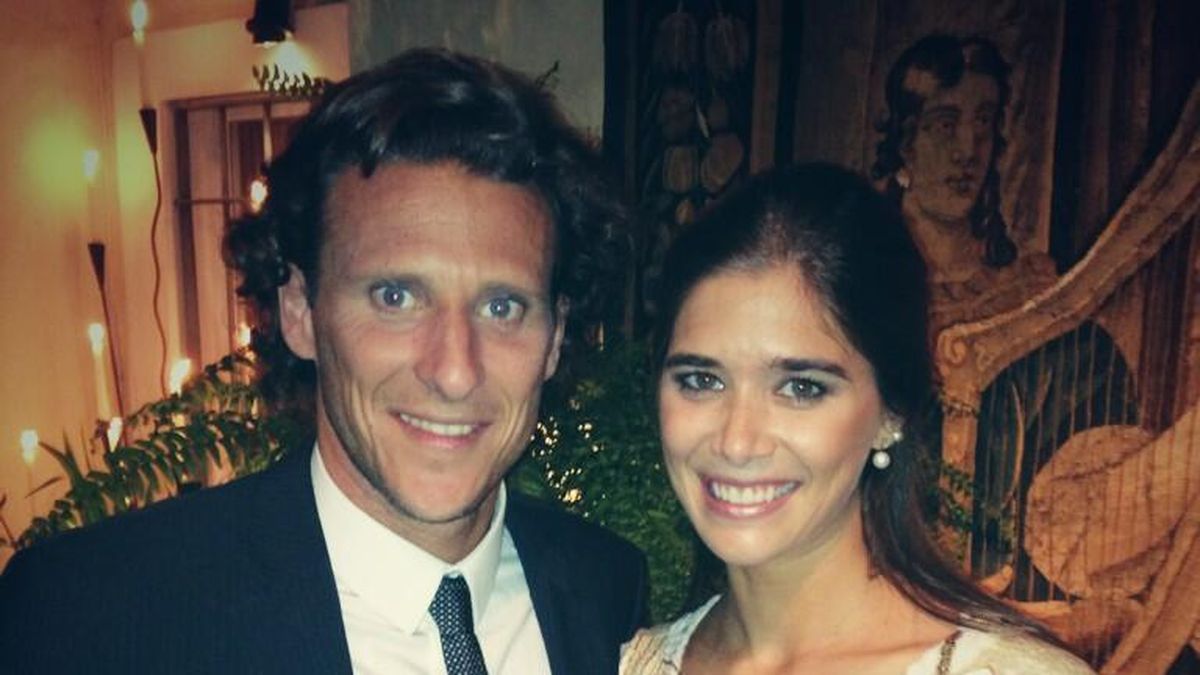 Diego Forlán y Paz Cardoso se casaron en Uruguay