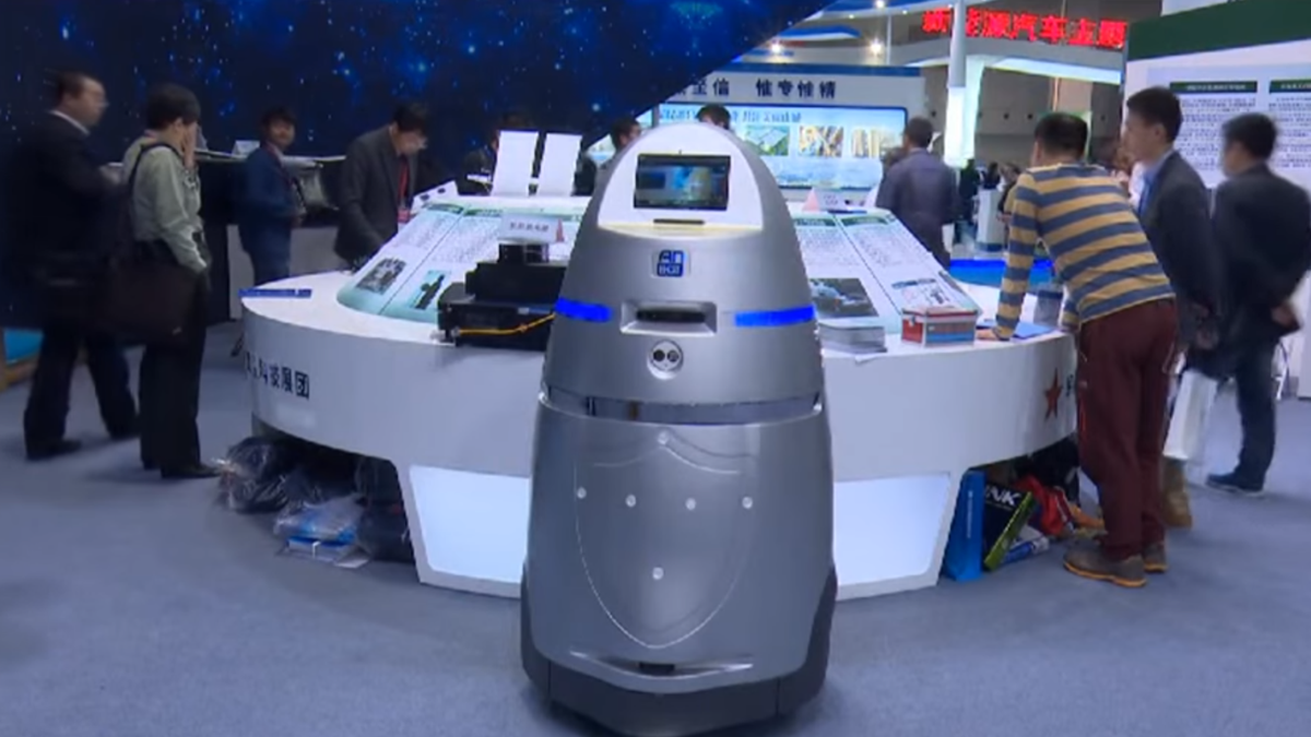 En China Robocop es una realidad, aunque un poco aparatosa