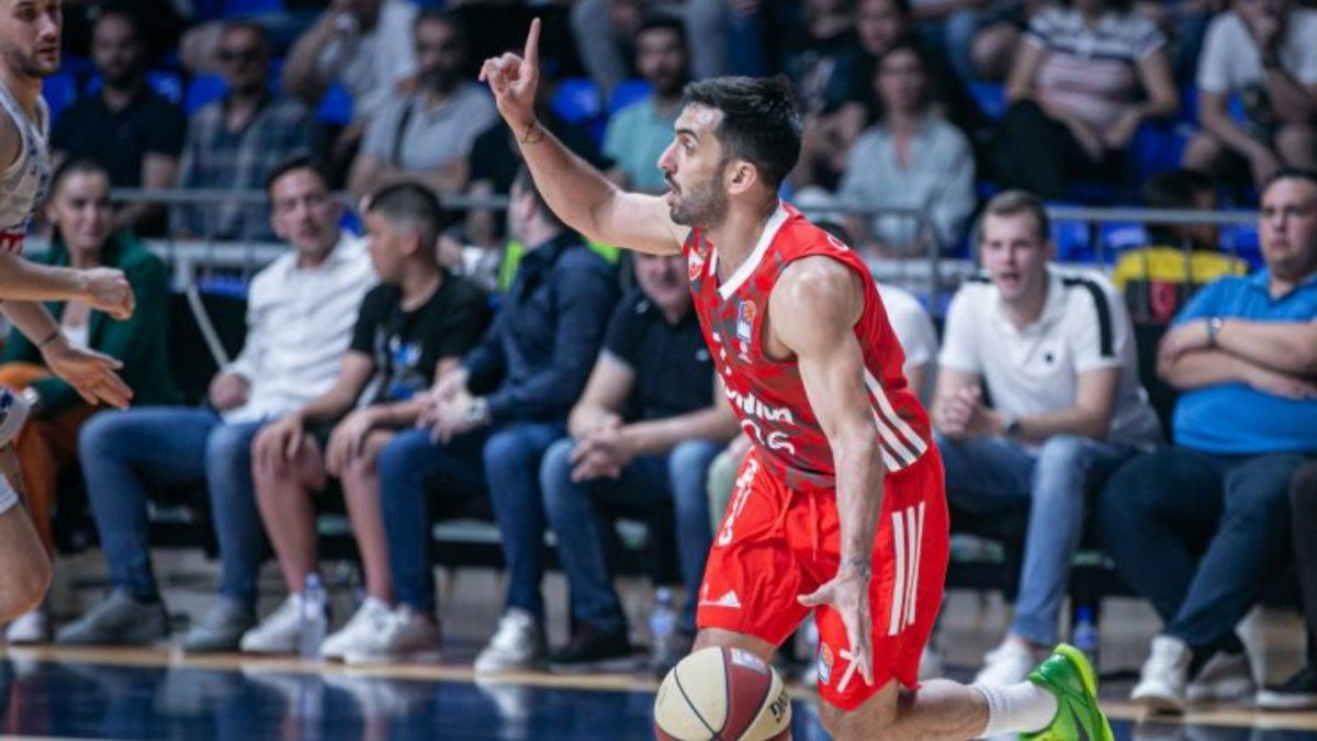 Estrella Roja de Campazzo y Vildoza jugarán la final de la Liga del Adriático