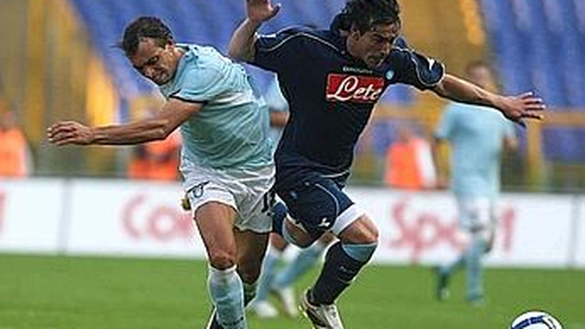 De la mano de Lavezzi, el Napoli está en lo más alto del Calcio