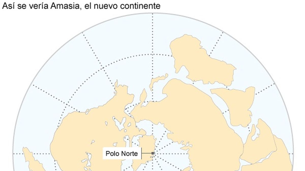 Amasia, el futuro continente