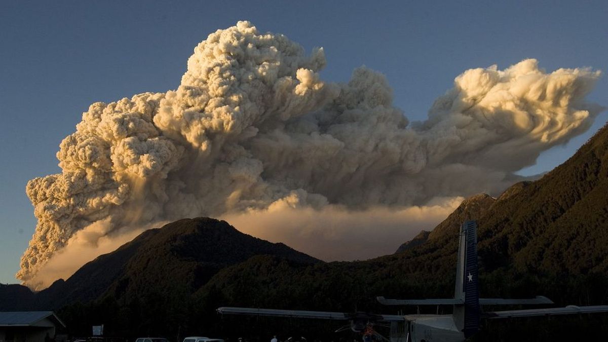 Alerta por la erupción del volcán Chaitén