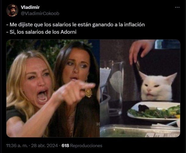 Milei dijo que los salarios han empezado a ganarle a la inflación y ...