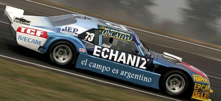 Los corredores de TC llevarán la leyenda: El campo es argentino