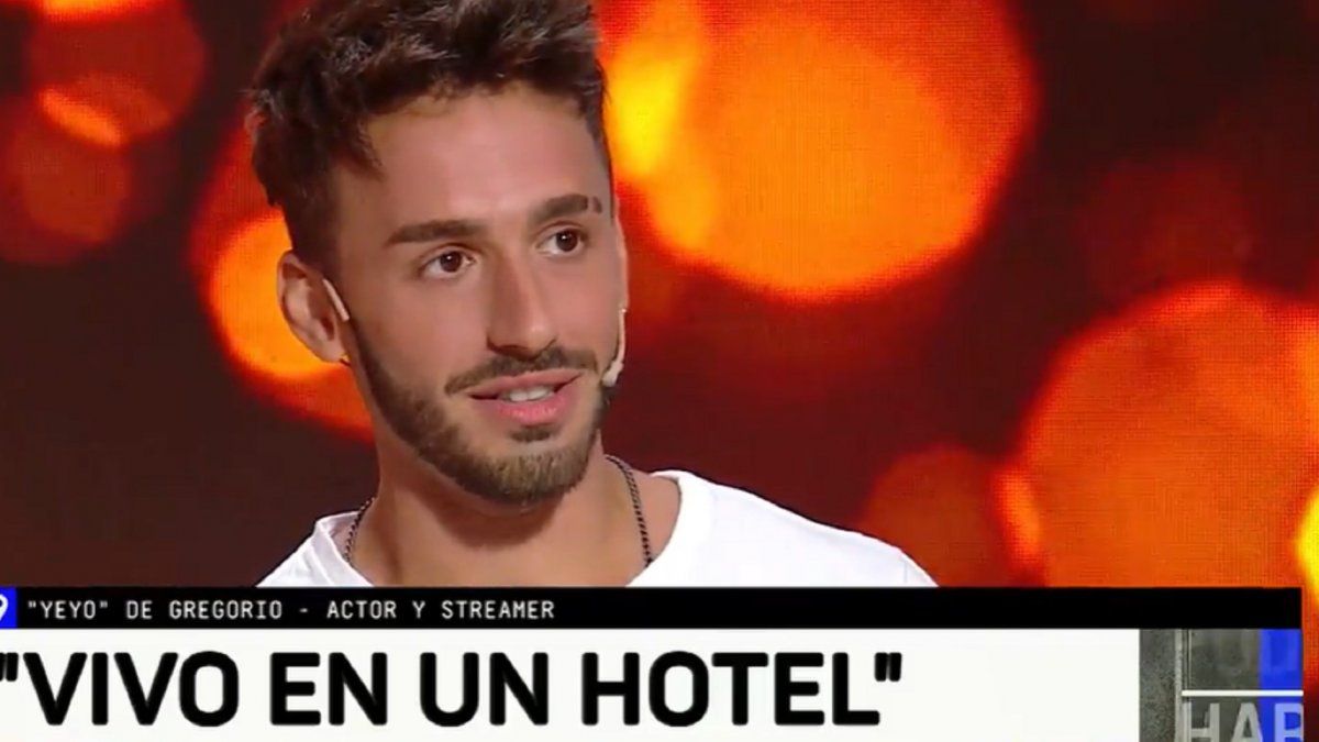 Yeyo de Gregorio contó que vive en un hotel: los insólitos motivos