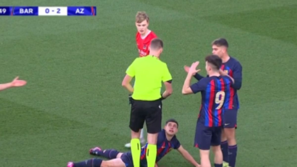 El debut a lo Messi de Pocho Román en Barcelona