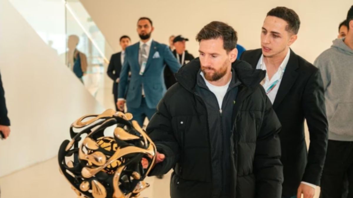 Locura por Lionel Messi en Azerbaiyán: estuvo en un evento y visitó la ...