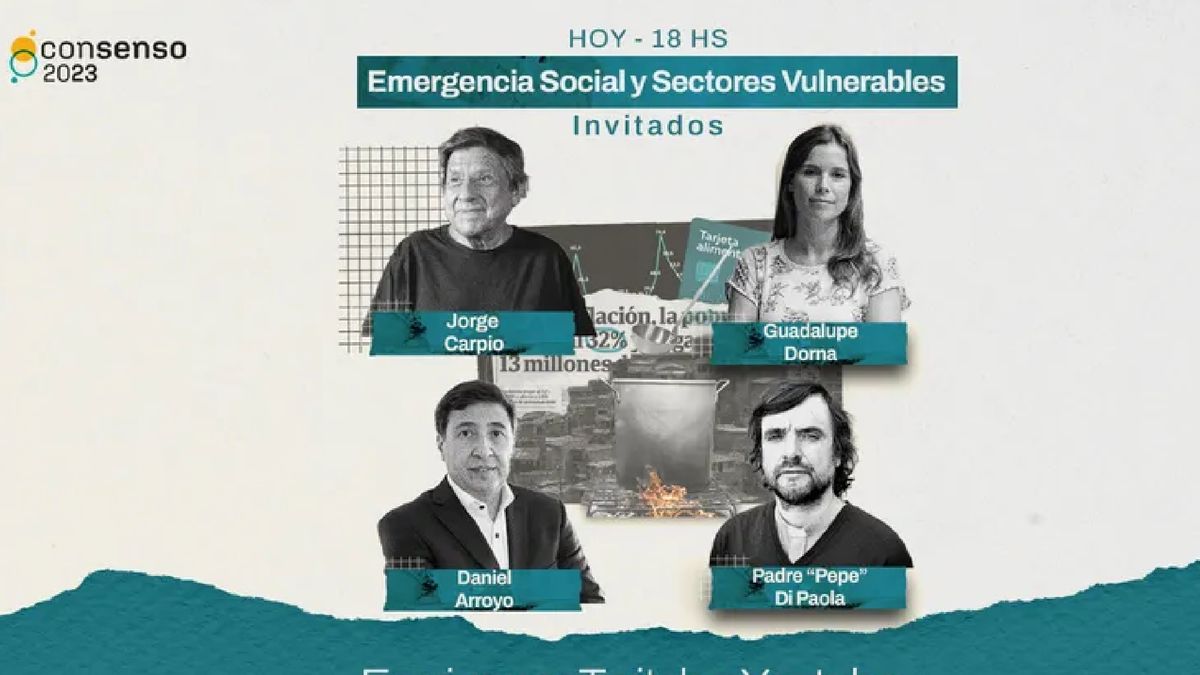 Consenso 2023: el debate acerca de los planes sociales