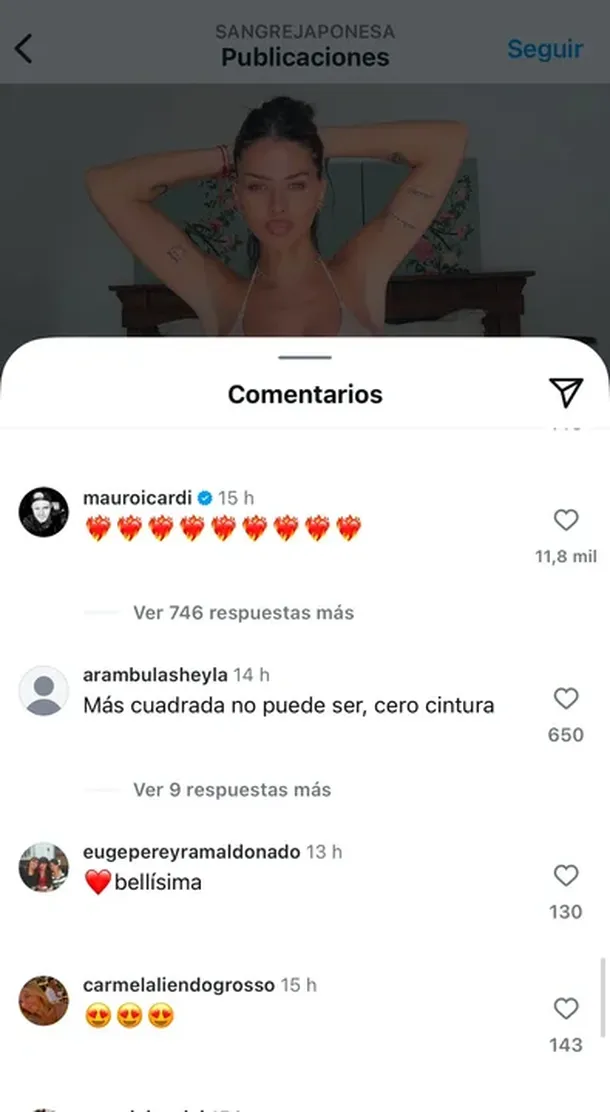 Mauro Icardi y la China Suárez dieron un nuevo paso en su relación con fotos provocativas