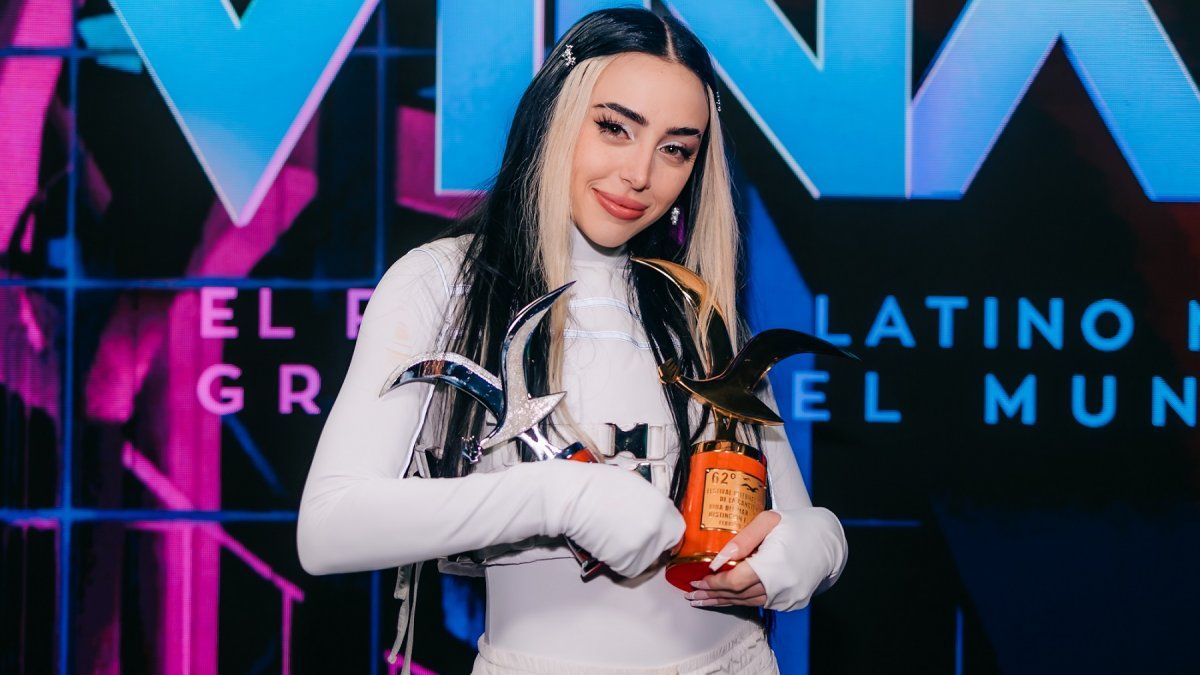 Nicki Nicole hizo emocionar al público chileno con un mega show en Viña ...