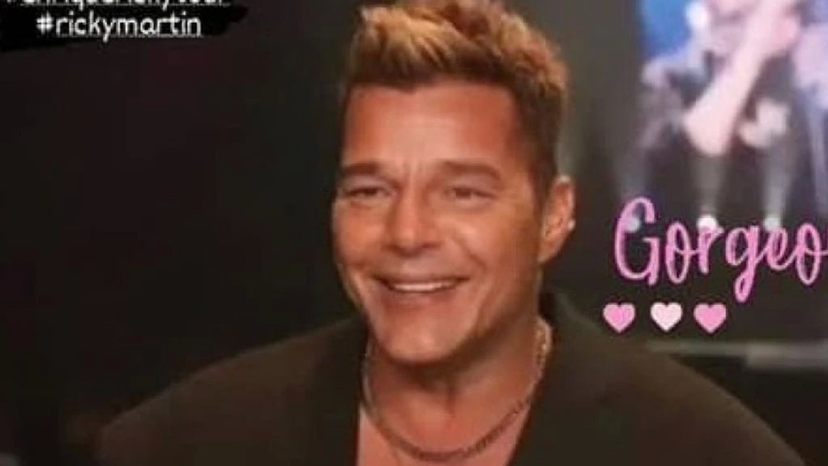 Ricky Martin aclaró qué pasó con su nuevo rostro