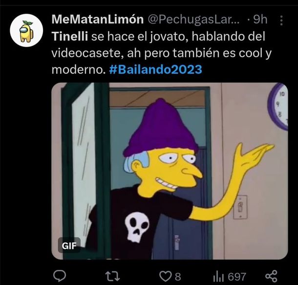 Marcelo Tinelli se tiño el pelo de azul y provocó una lluvia de memes ...