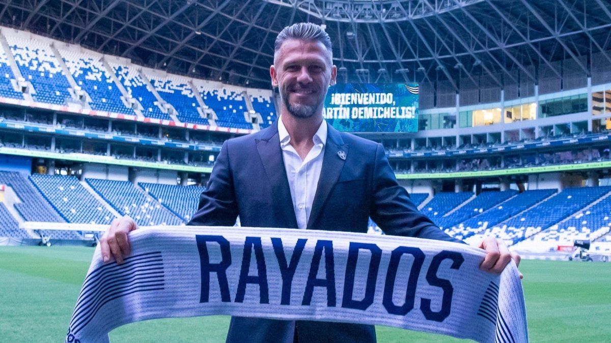 La tajante frase de Martín Demichelis sobre River al ser presentado en Rayados