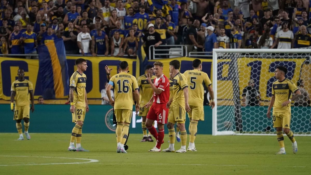El gol olímpico de Bayern Múnich anulado ante Boca: ¿era falta sobre ...