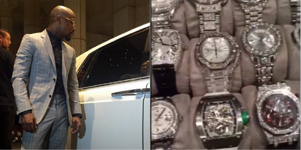 Floyd Mayweather sigue ostentando: mostró otra montaña de dólares y su ...
