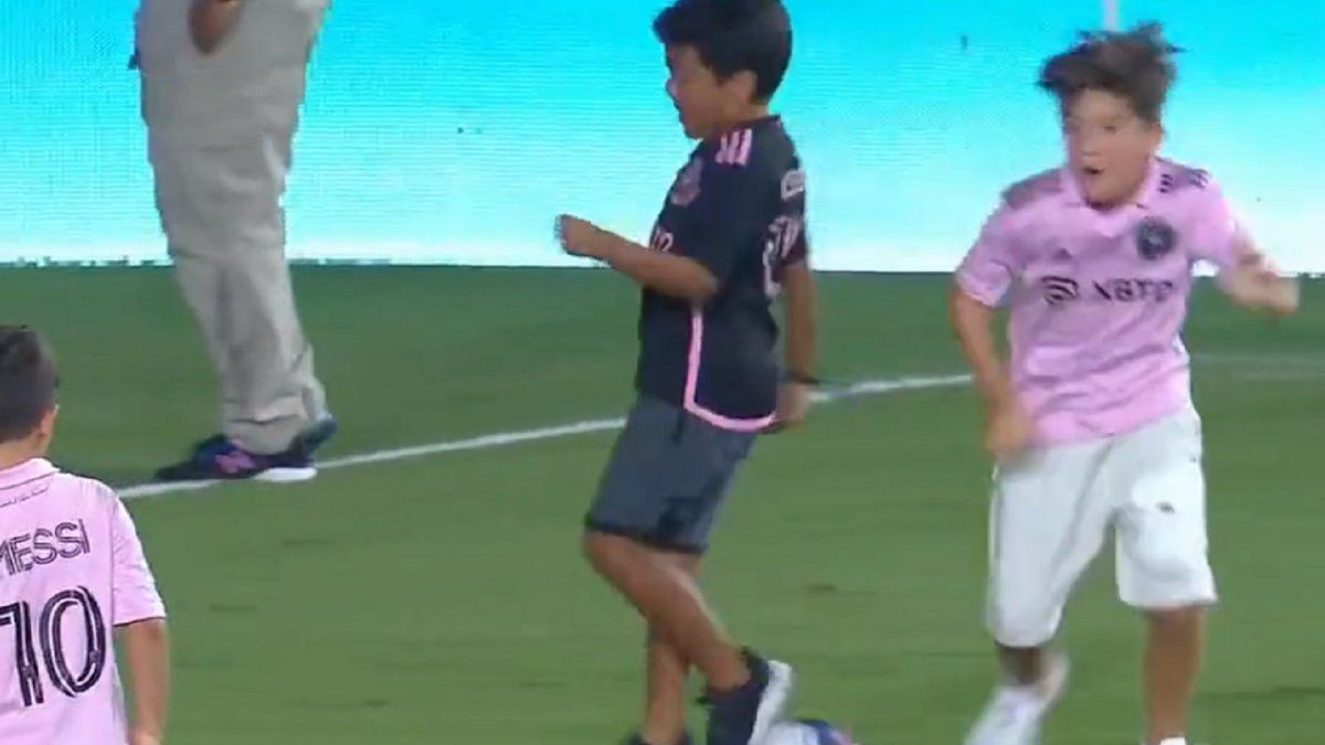 El espectacular caño que de Thiago Messi que levantó a los hinchas de ...