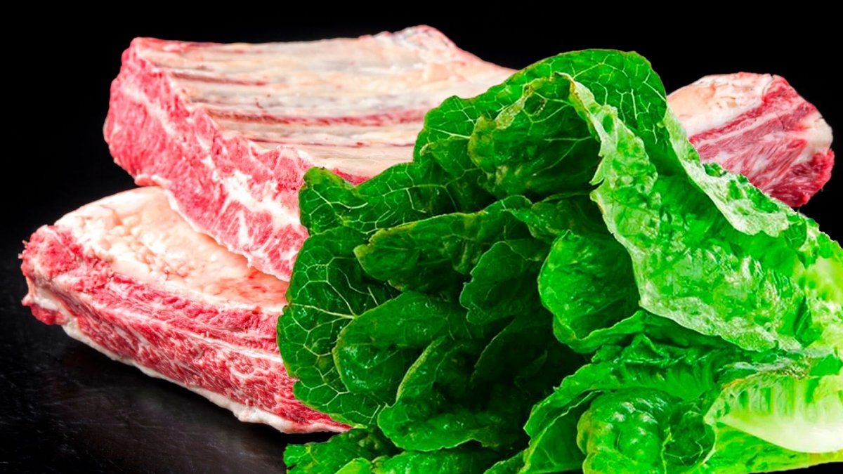 Insólito: por qué la lechuga está más cara que el kilo de asado