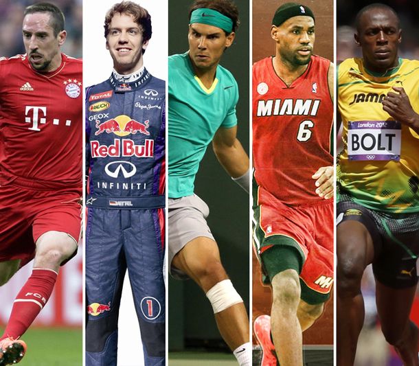 Éstos fueron los mejores deportistas del mundo en 2013 Éstos fueron los mejores deportistas del mundo en 2013