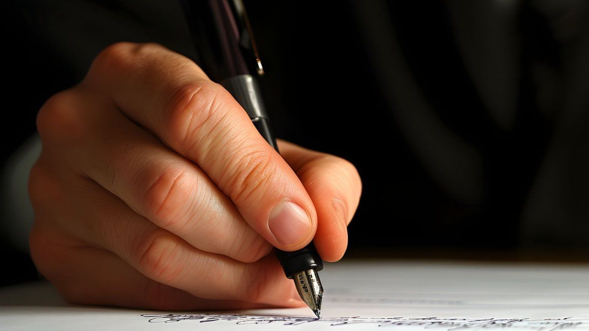 Qué revela escribir el nombre completo en la firma, según la grafología