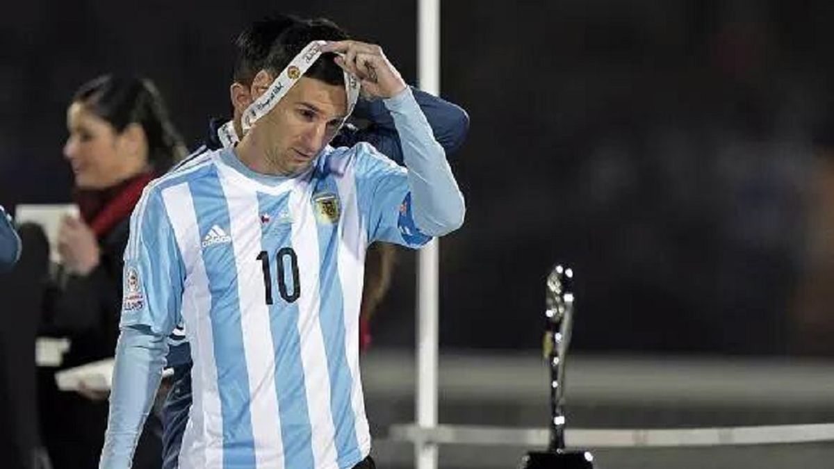 La tristeza de Messi: No hay nada más doloroso que perder una final