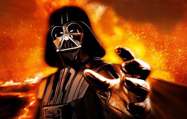 Darth Vader sale del Lado Oscuro