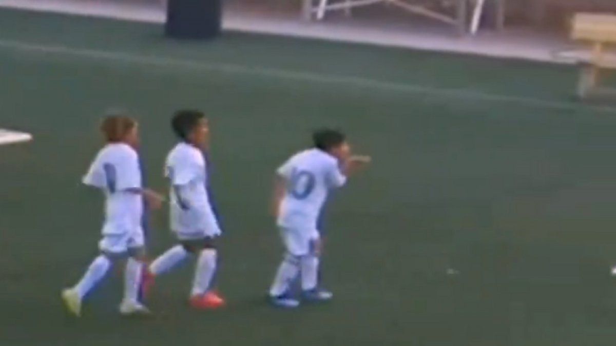 Mateo Messi hizo cinco goles en el Sub-9 de Inter Miami