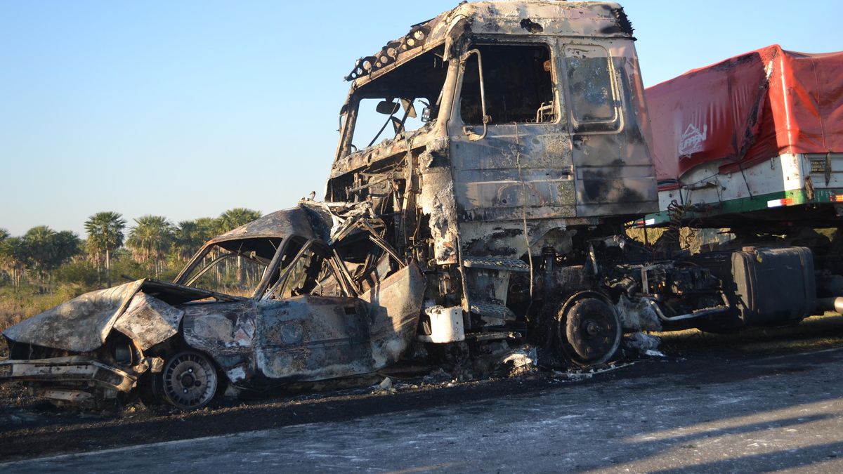 Un muerto y tres heridos tras un choque múltiple en Formosa