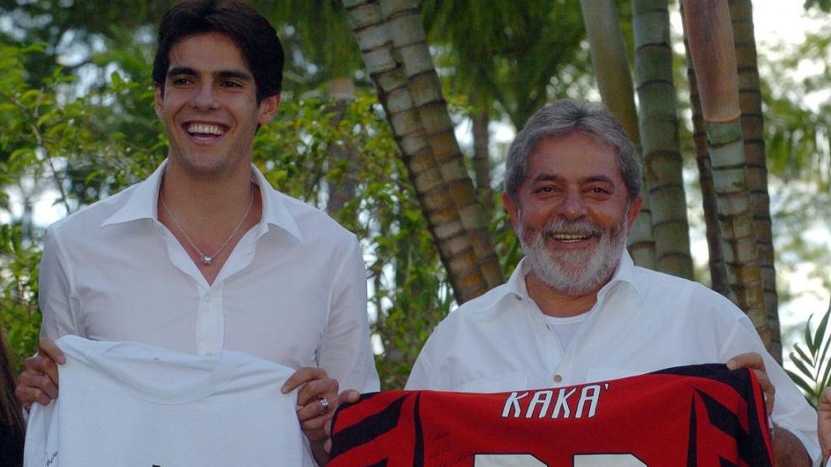Kaká se reunió con Lula Da Silva