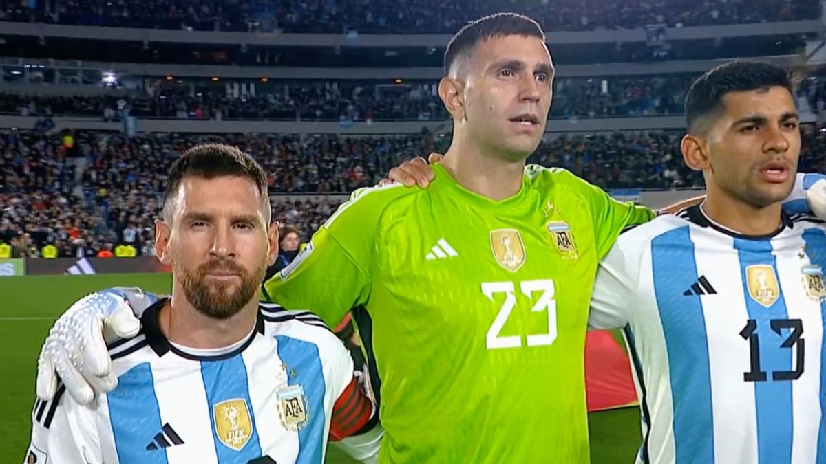 Así Sonó El Himno Nacional Argentino En El Debut Por Las Eliminatorias