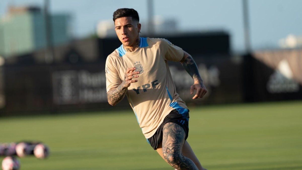Enzo Fernández fue desafectado de la Selección Argentina para el ...