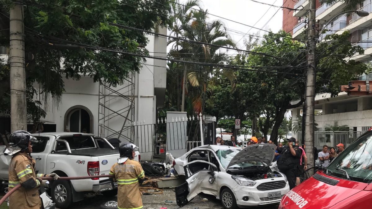 Dos argentinos murieron tras un choque en Río de Janeiro
