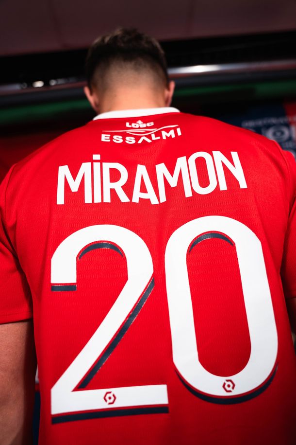 Ignacio Miramón fue presentado como nuevo jugador del Lille de Francia