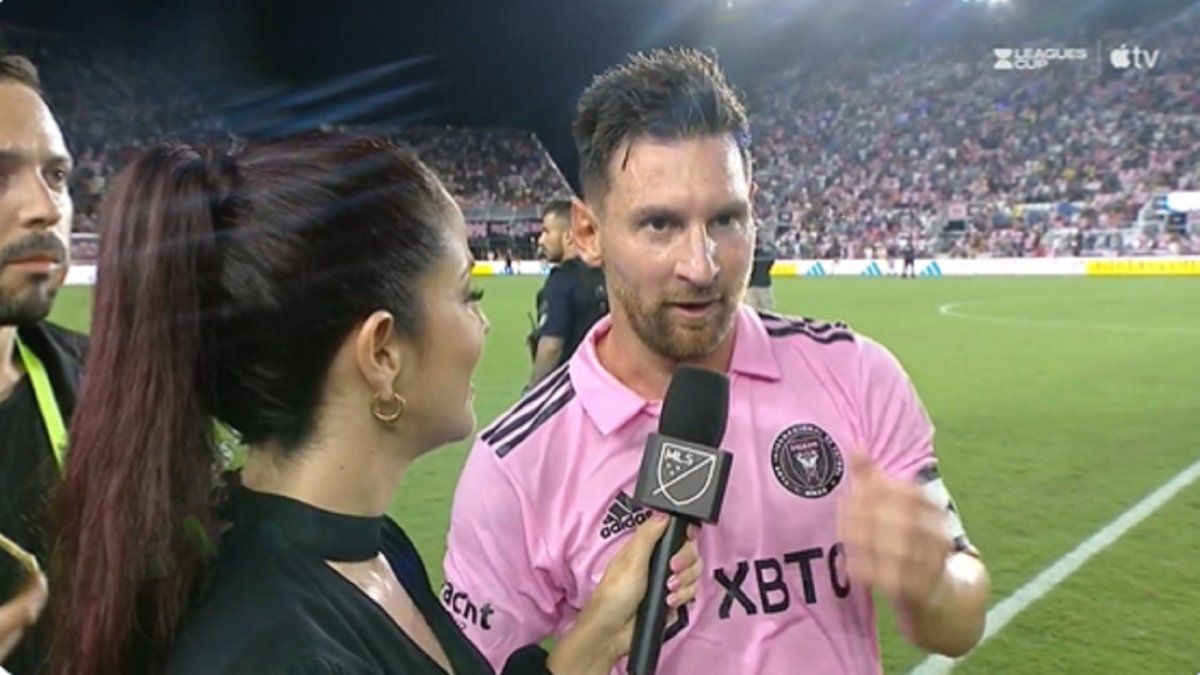 Lionel Messi habló tras el triunfo de Inter de Miami: Dejame dedicarle...
