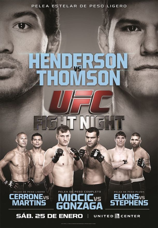 UFC: Henderson venció a Thomson y ahora peleará por el título