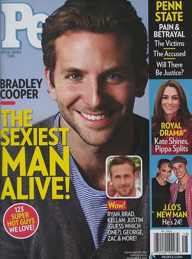La revista People eligió como al más lindo a Bradley Cooper