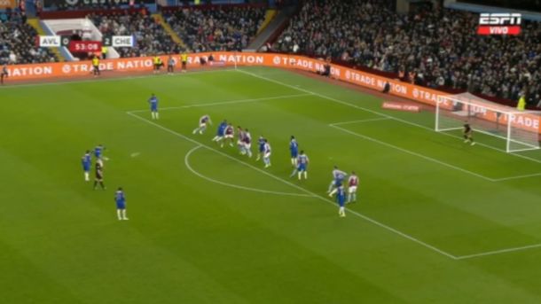 El tremendo golazo de Enzo Fernández al Aston Villa del Dibu Martínez