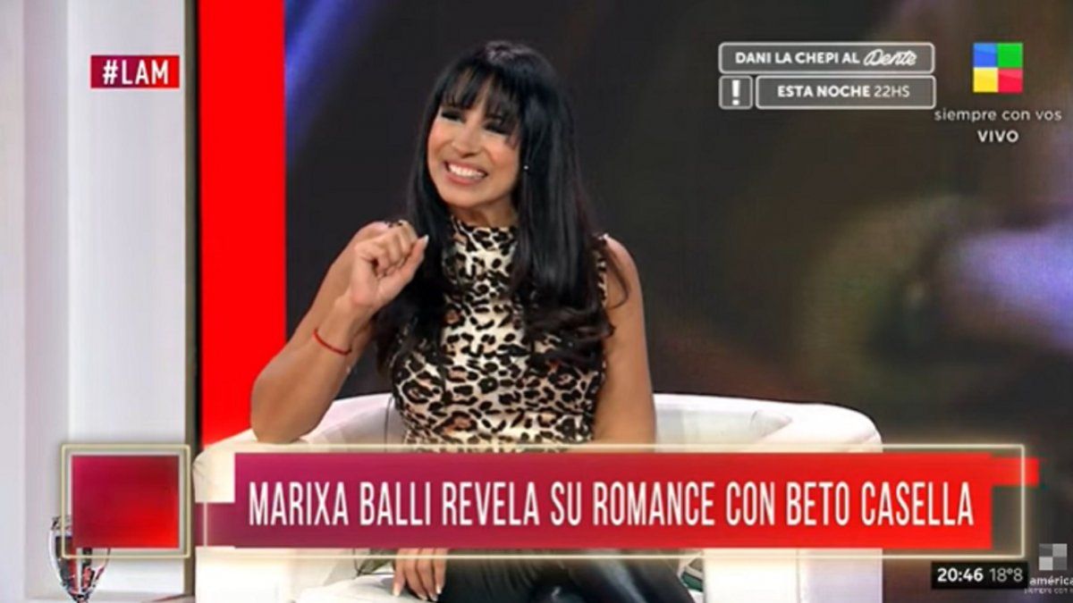 Marixa Balli reveló que tuvo un romance con Beto Casella