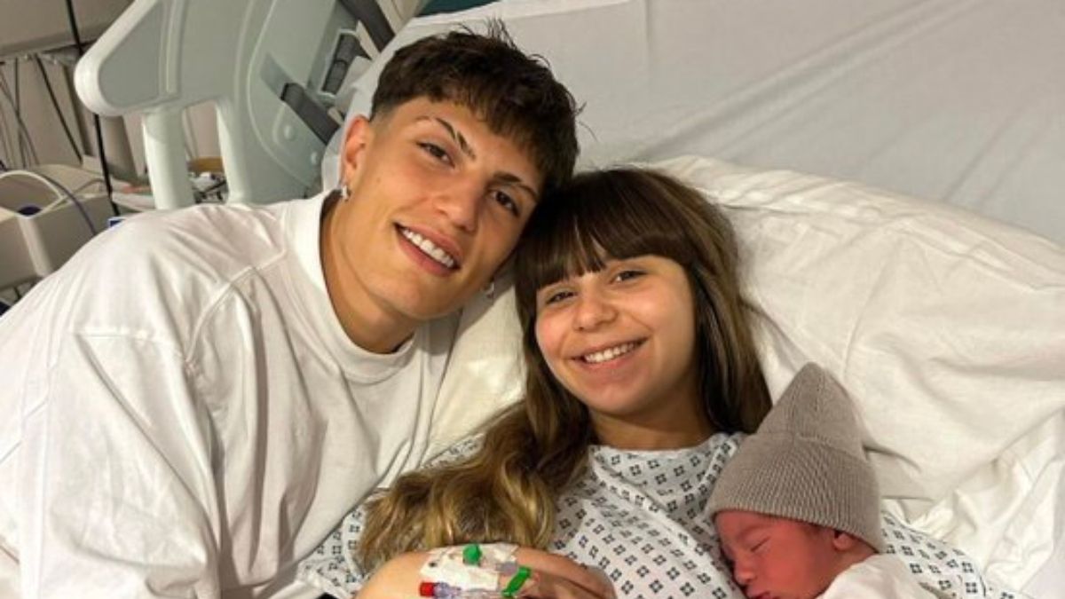 Nació el hijo de Alejandro Garnacho: el tierno posteo