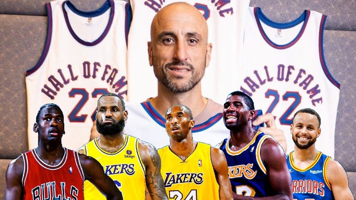 De Michael Jordan a LeBron James: Manu Ginóbili, según las glorias de ...