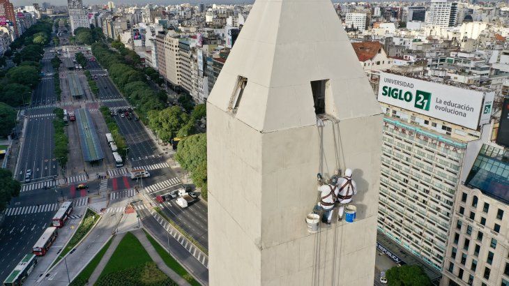 El plano original del Obelisco y 20 fotos al 100