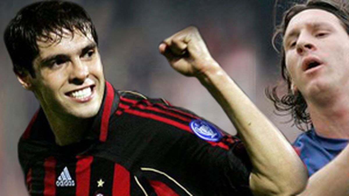 Kaká quiere llevarse a Lionel Messi al Milan