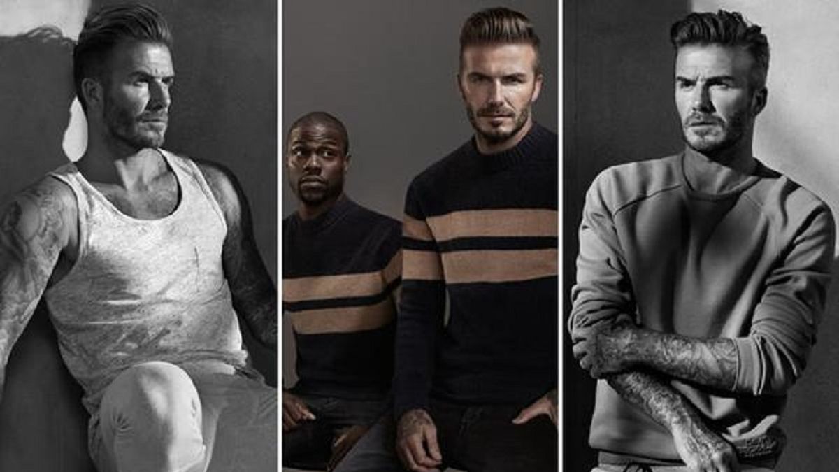David Beckham sorprendió como actor y modelo: ¡Mirá el divertido video!